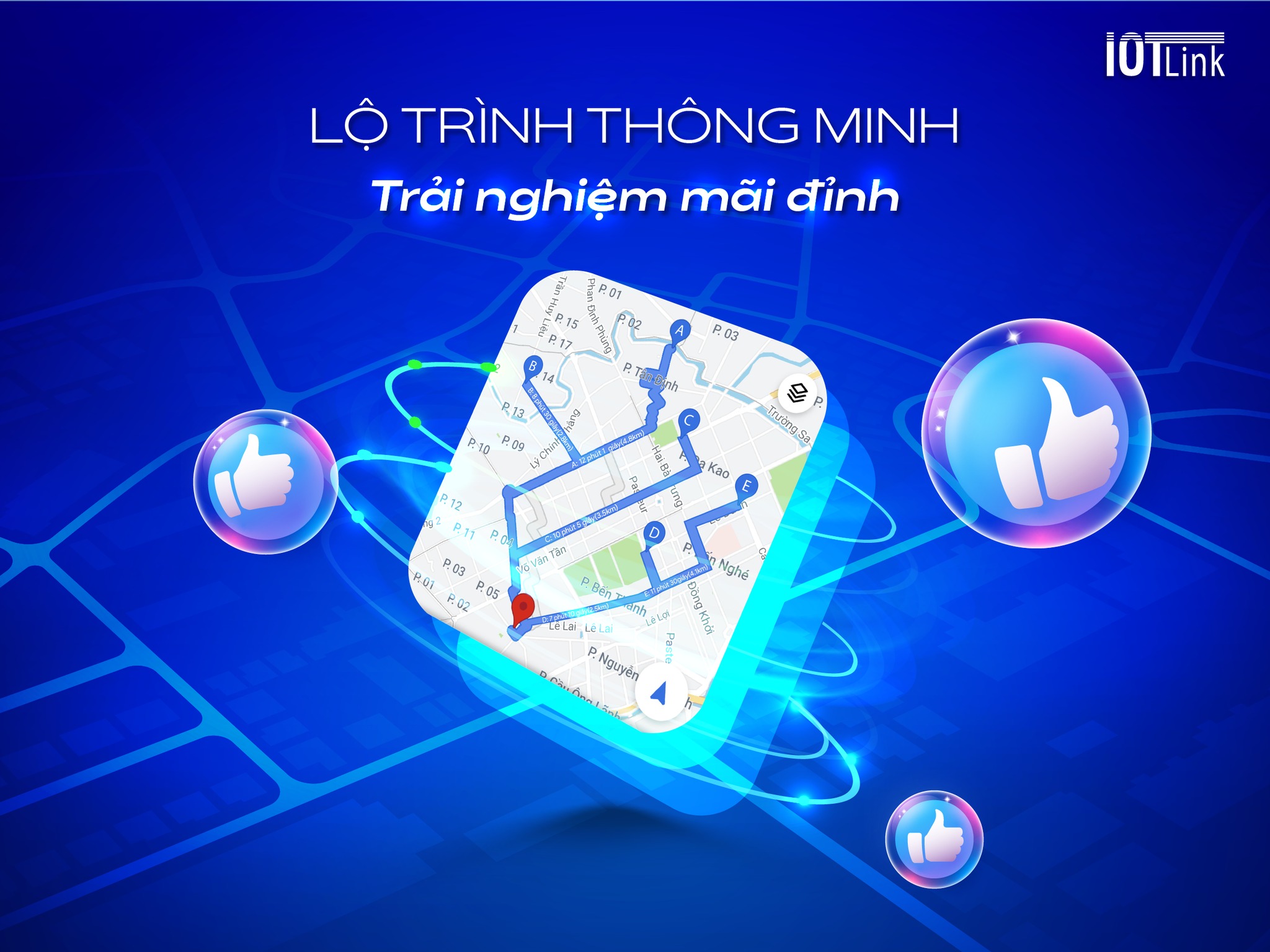 Bản đồ giao hàng Map4D - Định vị chính xác, giao nhận thành công