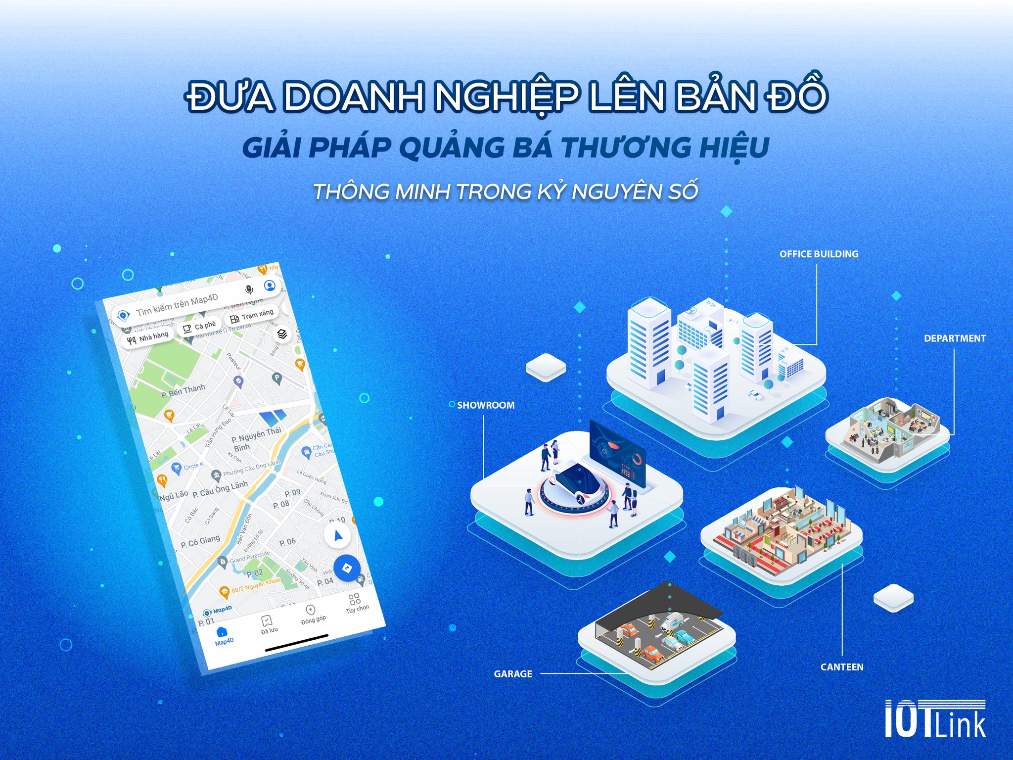 Dịch vụ bản đồ Map4D đồng hành cùng chính phủ & doanh nghiệp