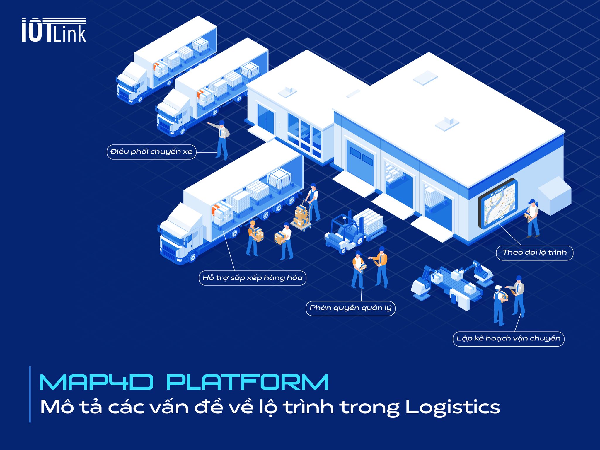 Bản đồ logistics Map4D - Trải nghiệm tốt, tăng tỉ lệ chuyển đổi