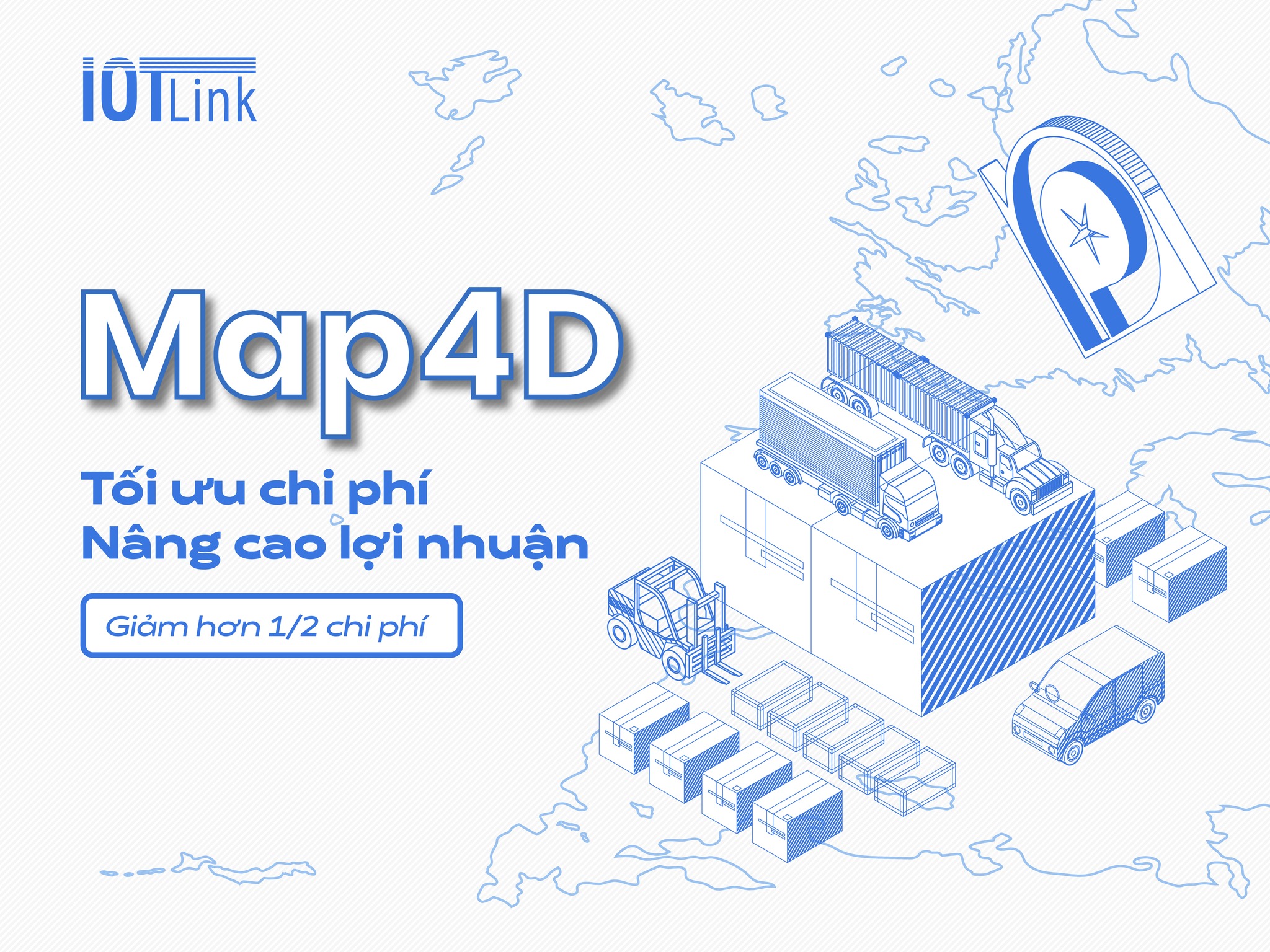 Gói dịch vụ bản đồ Map4D – Tiết kiệm 50% chi phí doanh nghiệp