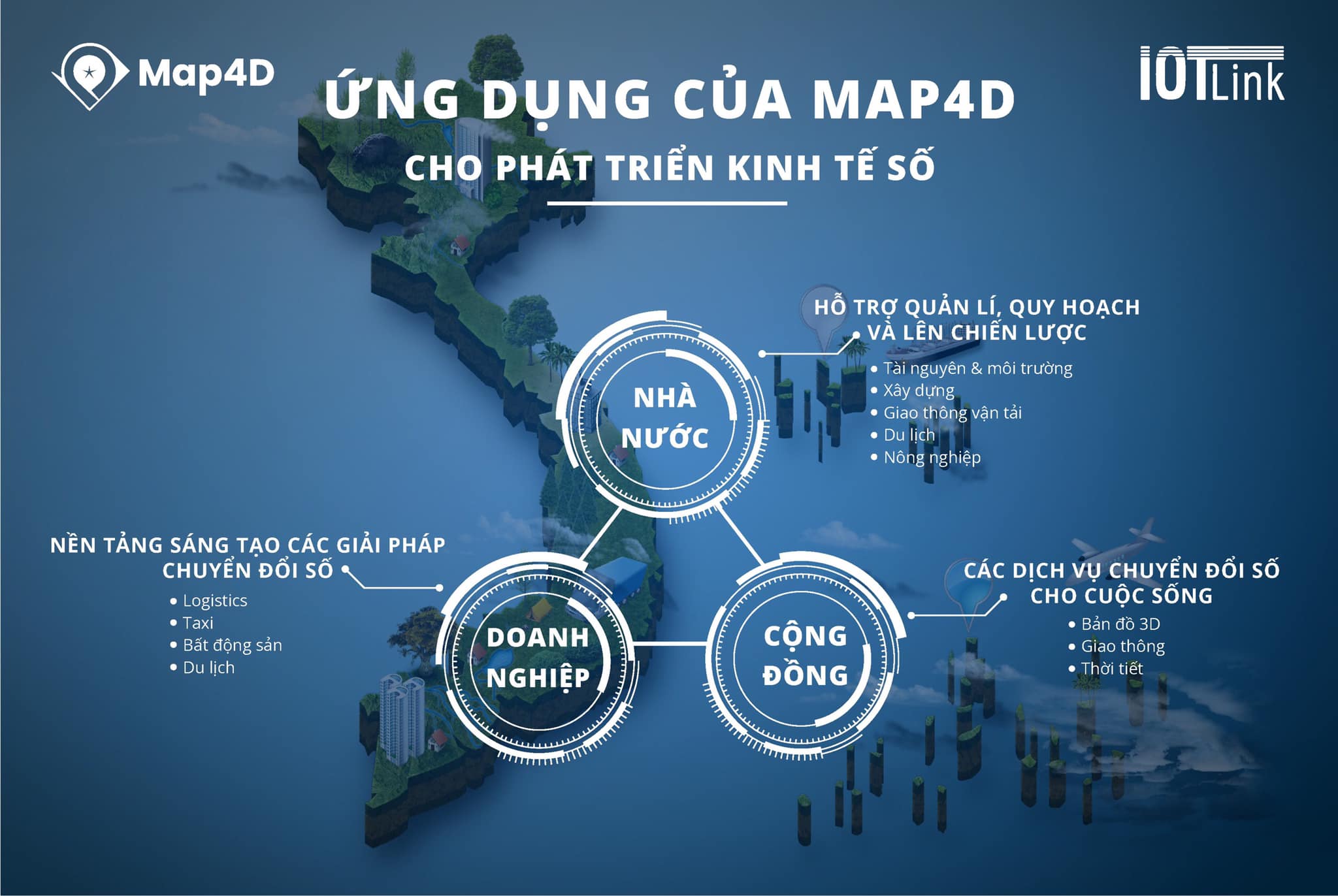 Tiên phong nền tảng Map4D thúc đẩy công cuộc CĐS quốc gia