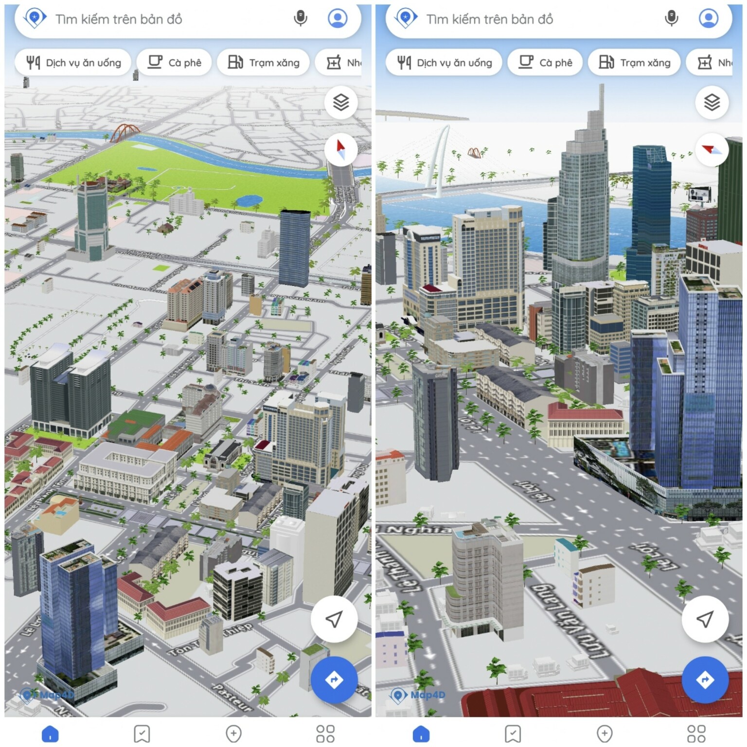 Web 3D Maps - Mobile Native 3D | API MAP4D