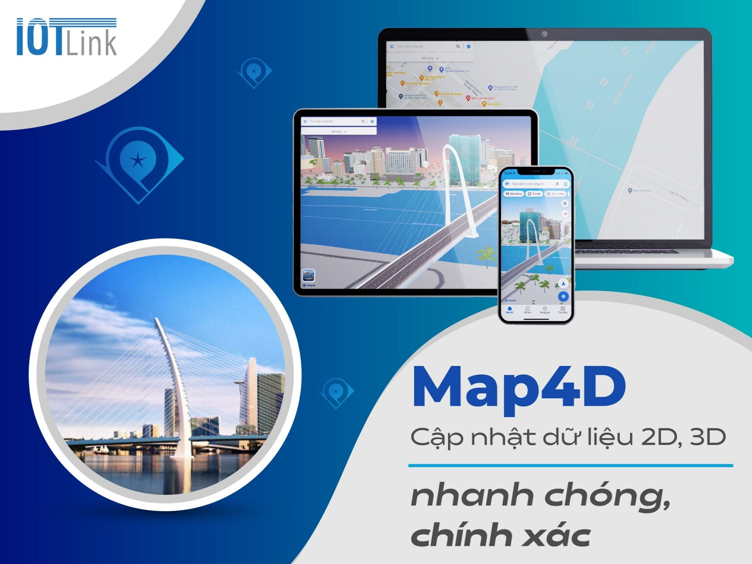 MAP4D - Bản đồ Việt Nam 3D đầu tiên độc đáo thuần Việt